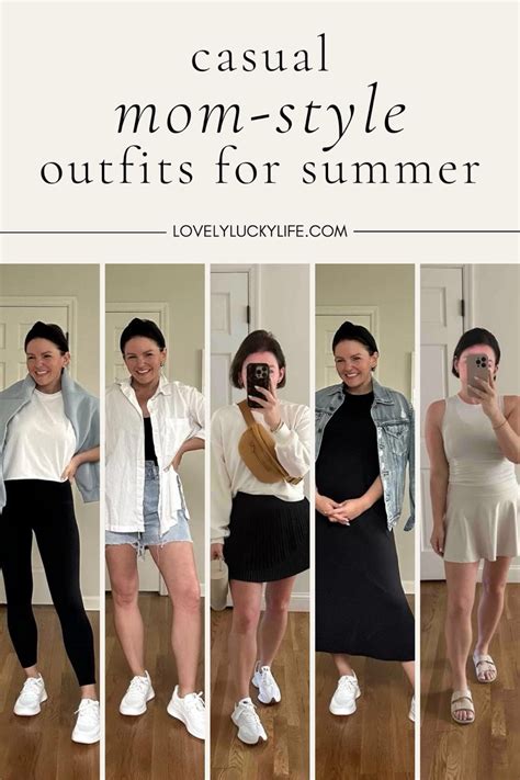 Casual Mom Style Outfits For Summer Lovely Lucky Life
