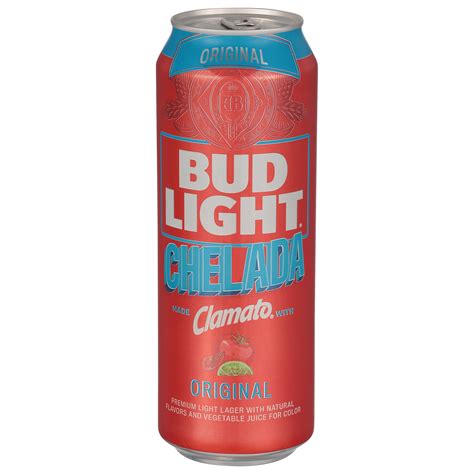 Bud Light® Chelada Original Made With Clamato® Beer 25 Fl Oz Can