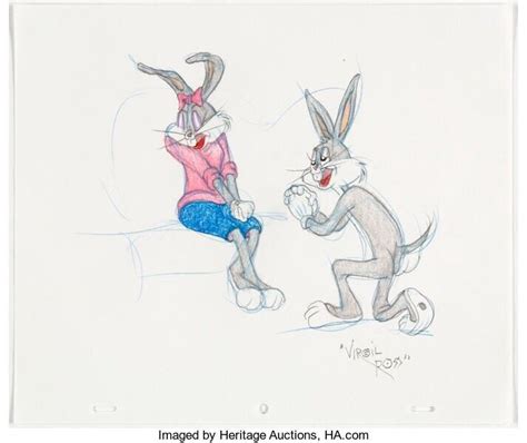 How To Draw Bugs Bunny And Lola How To Draw Bugs Bunny And Lola