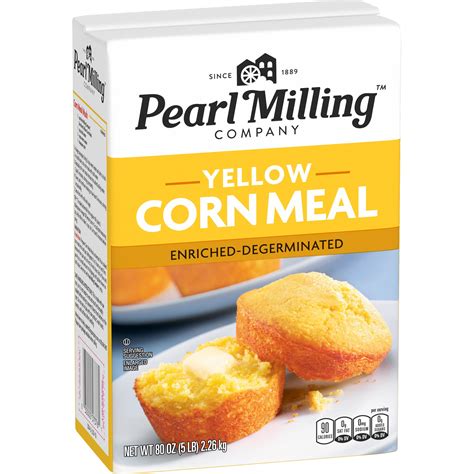 Pearl Milling Corn Meal 80oz Flaxseed Walmart Business Supplies