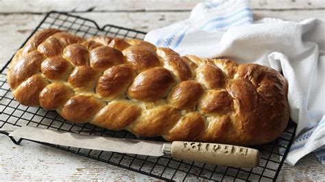 Eight Strand Plaited Loaf Recipe Bbc Food