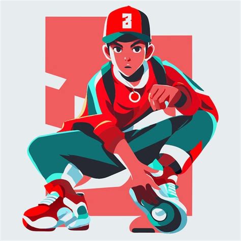 Bboy Vector Illustration Premium Ai Generated Vector