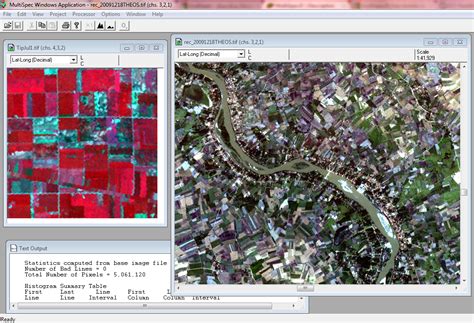 Multispec A Freeware Multispectral Image Data Analysis System By