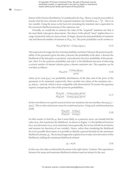 Quantitative Biosciences Princeton University Press