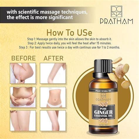 Fat Loss Oil Belly Natural Drainage Ginger Oil Qatar Ubuy