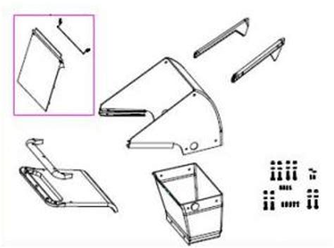 Plastic Leaf Funnel Assembly Kit Includes Upper Section Middle Funnel