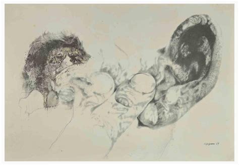 After Renzo Vespignani Porträt Und Hand Fototyp 1960er Bei Pamono Kaufen