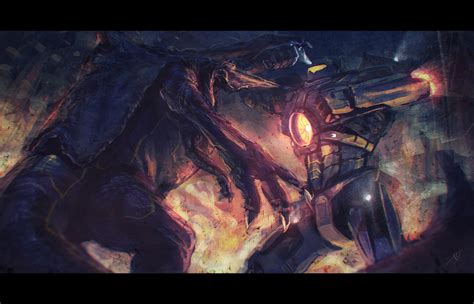 Total Gipsy Danger Jaeger Pacific Rim Knifehead Legendary