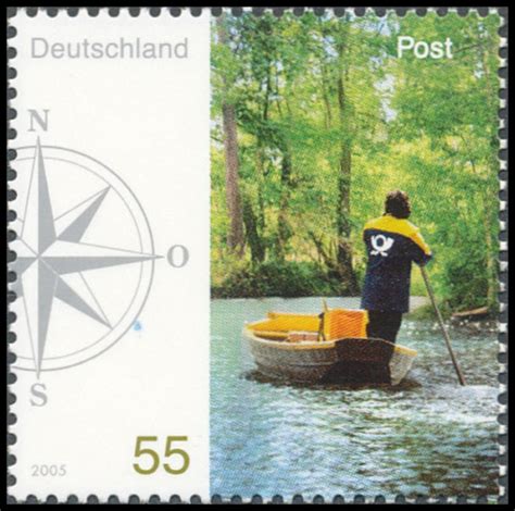 BRD MiNr. 2481-2482 Satz ** Post: Briefzustellung in Deutschland ...