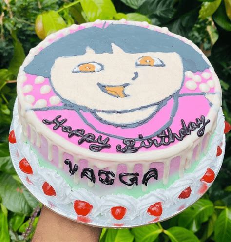 Dora Birthday Cake Ideas Images Pictures