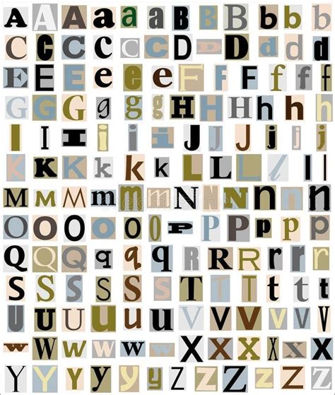 Plantilla De Letras Aesthetick Para Imprimir Artofit