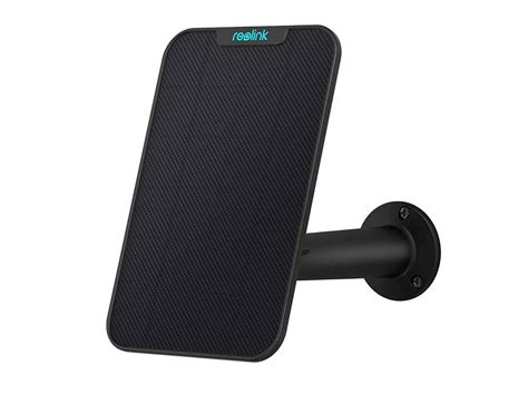 Reolink Solar Panel 2 Usb C Zwart Voor Reolink Accu Cameras