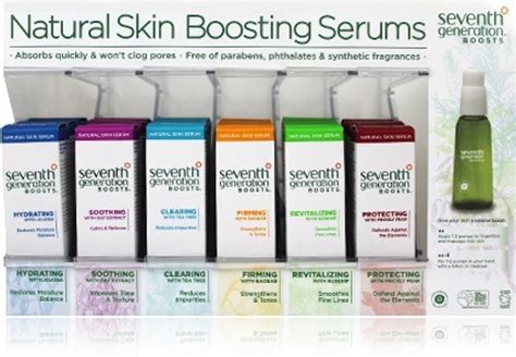 All Natural And Affordable Skincare Seventh Generation Boosts