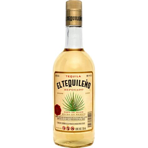 Tequila Tequileño Reposado 750 Ml El Tequileño Reposado Bodega