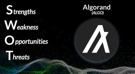 The Algorand Algo Swot Analysis Hackernoon