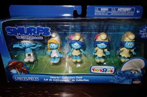 Smurfs The Lost Village Collectors Set Figures Toy New 2028453456
