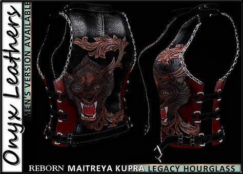 Second Life Marketplace Red Wolf Vests Maitreya Reborn Kupra Legacy
