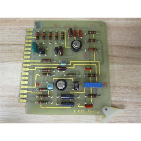 Milacron 3 531 2222a Amplifier Card 35312222a Used Mara Industrial