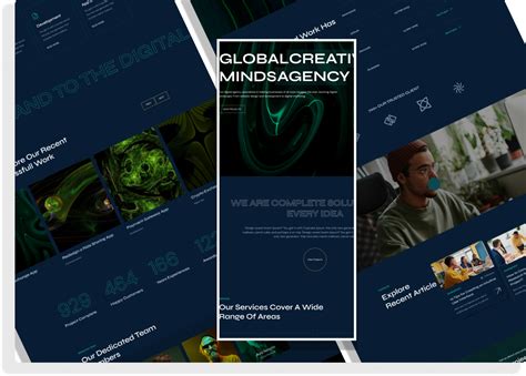 Web Template Design Figma Figma