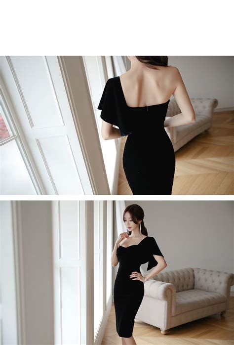 셀린 원숄더 원피스