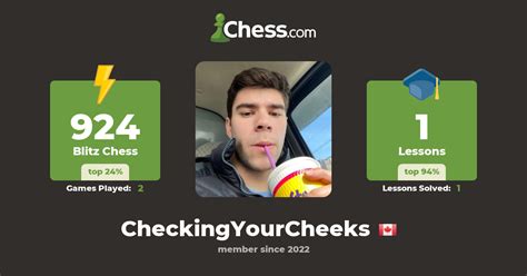 Alexandre (CheckingYourCheeks) - Chess Profile - Chess.com