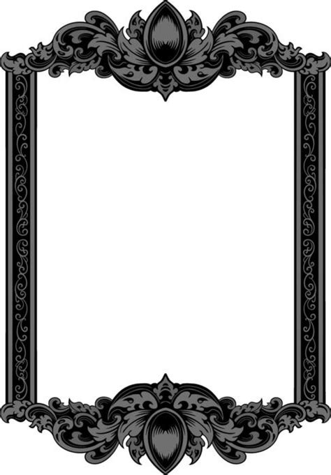Gothic Border Vector Art Icons And Graphics For Free Download