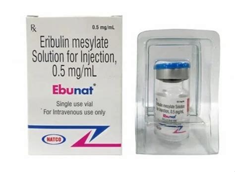 Eribulin Mesylate Solution For Injection At ₹ 13500vial Anti Cancer