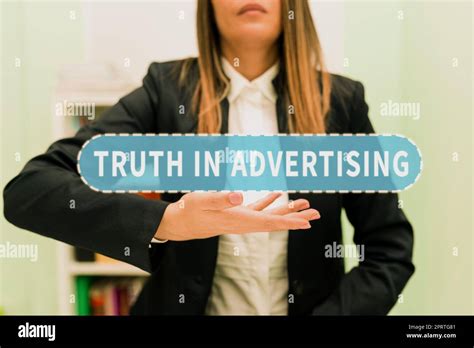 Conceptual Caption Truth In Advertising Concept Meaning Practice