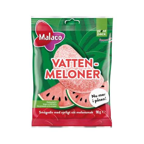 Vattenmelon Från Malaco Godis Grossist Distributör And Leverantör