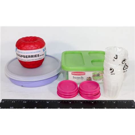 Lot Of Tupperware Food Containers