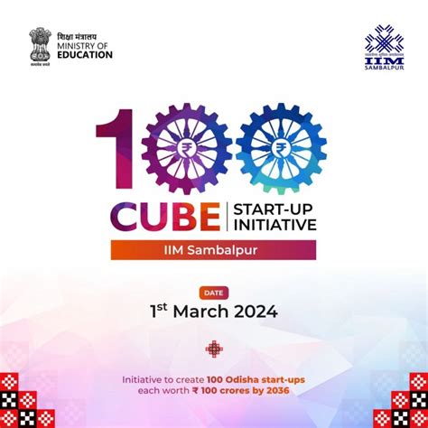 Building Blocks Of Growth Odishas 100 Cube Initiative Ignites Startup Revolution