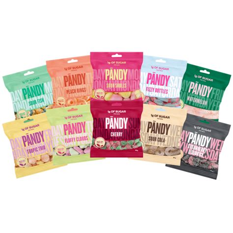 Pandy Candy 14x50g Fitnessgrossisten