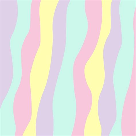 Premium Vector Cute Rainbow Stripes Background Candy Color Printable
