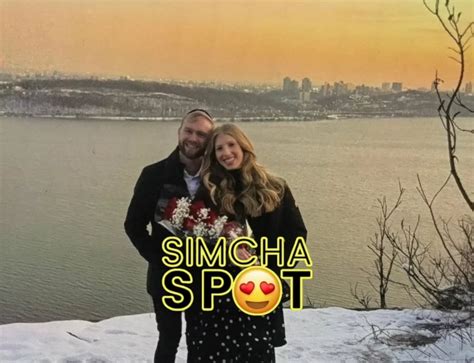 Engagement Of Shaya Kahn Monsey To Tzivia Kahn Monsey Simcha Spot