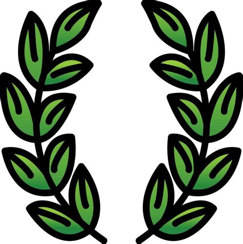 Laurel Vector Icon Design 24938776 Vector Art At Vecteezy