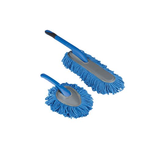 2 Pc Microfiber Exterior Car Duster Set