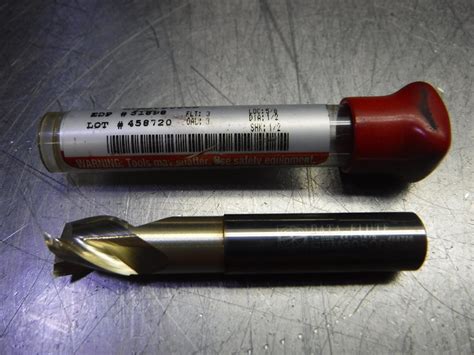 Data Flute 1 2 3 Flute Carbide Endmill 1 2 Shank Hvm30500c5