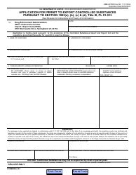 Dea Form 41 Download Fillable Pdf Or Fill Online Registrant Record Of
