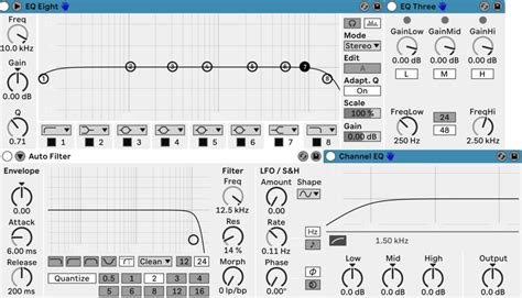 Day 2 Ableton Eq And Filter 다이어그램 Quizlet