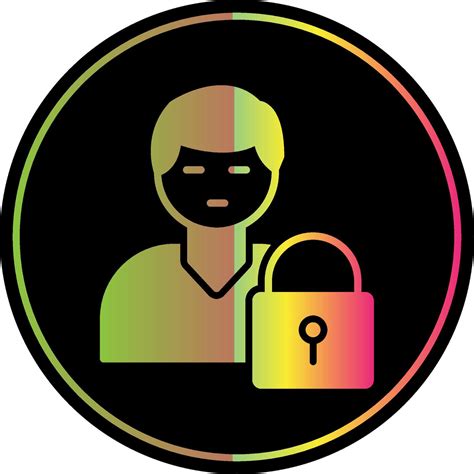 Authorization Manager Glyph Due Color Icon Design 43826347 Vector Art