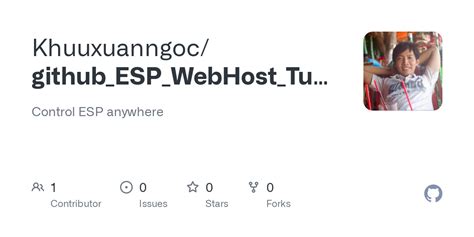 Github Khuuxuanngocgithubespwebhosttutorial Control Esp Anywhere