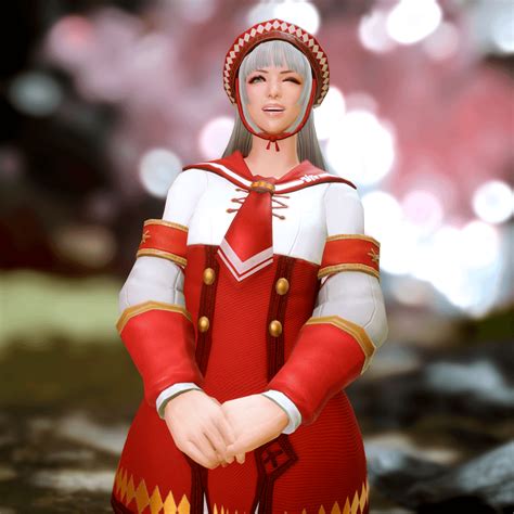 Red Scholar Set Created Around Sailor Suit Works Well With Other
