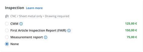 Certifications And Inspection Reports Xometry Europe