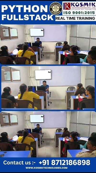 Real Time Training Python Full Stack Kosmiktechnologies Kosmik