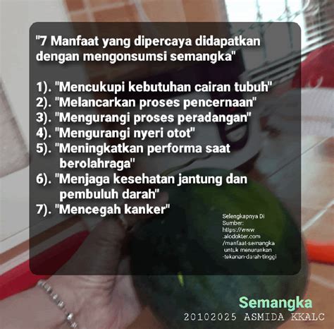 Tbm Alc 10 20 Oktober 2025 1  Asmida👩‍💻 7 Manfaat Mengonsumsi