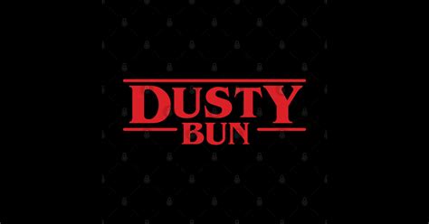 Dusty Bun Stranger Things Stranger Things Sticker Teepublic