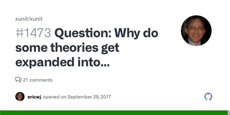 Question Why Do Some Theories Get Expanded Into Individual Test Cases And Others Not Issue
