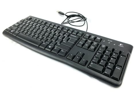 Logitech K120 Usb Slim Keyboard Quiet Keys Qwerty Ergonomic Microsoft — Online Camera Systems