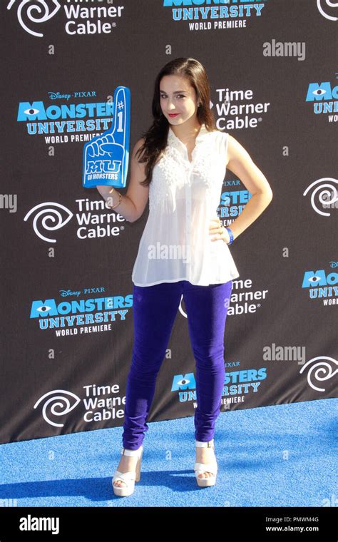 Molly Ephraim At The World Premiere Of Disney Pixars Monsters