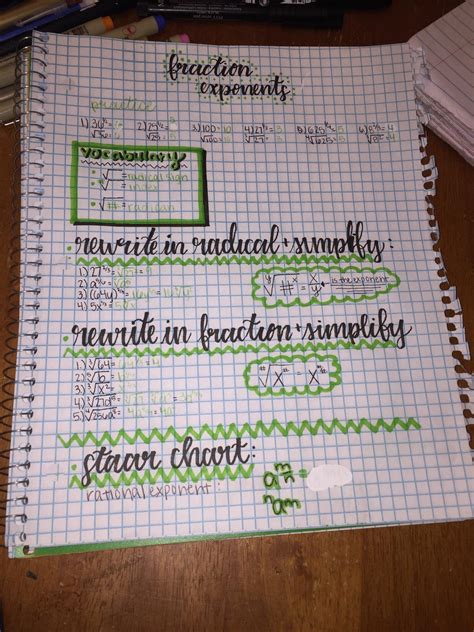 My 14 Year Old Daughters Math Notes Rpenmanshipporn